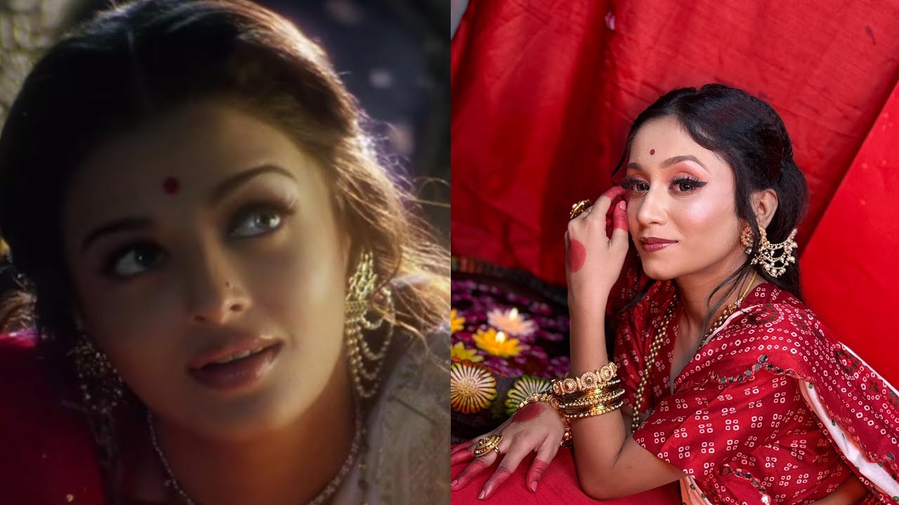 Recreate Aishwarya rai iconic Paro look from ‘Devdas’ @NancyMakeovers ...
