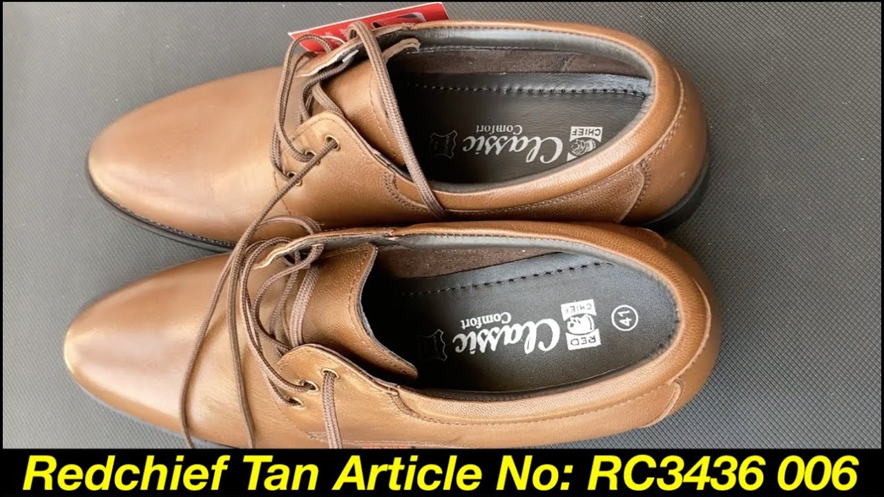 Unboxing Redchief Tan Derby Formal Shoes for Men - YouTube