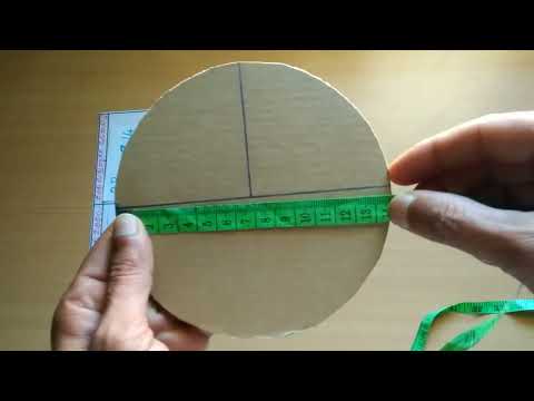 Relation between circumference and diameter of a circle - YouTube