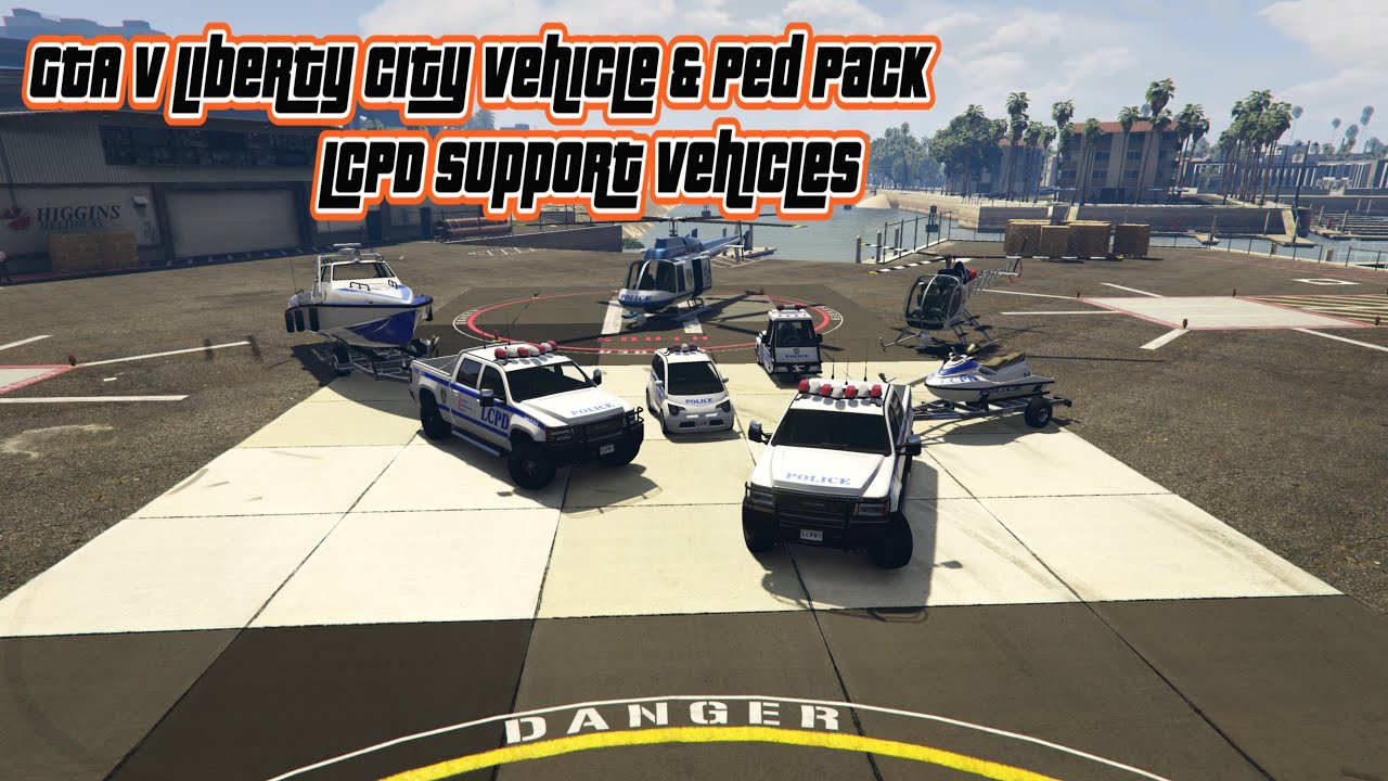 GTA V Liberty City Vehicle & Ped Pack [Add-On | Liveries | Sounds ...