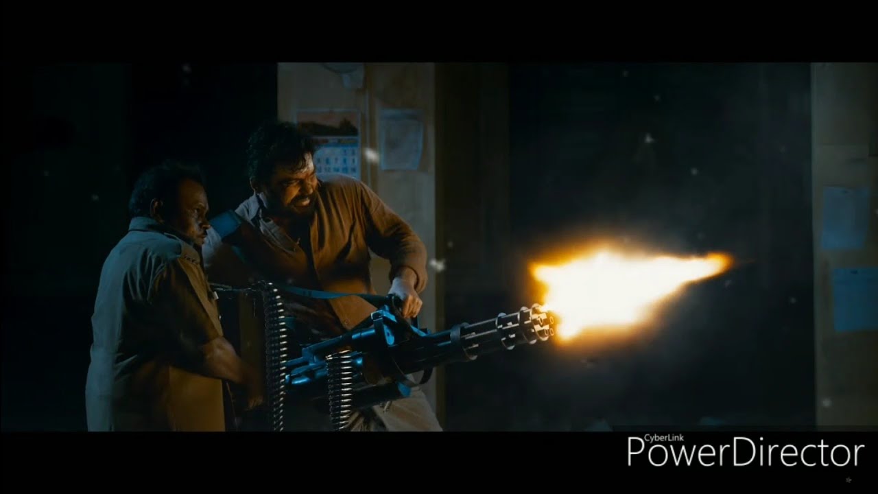 Kaithi last mass scene..! kaithi machine gun scene..! kaithi climax ...