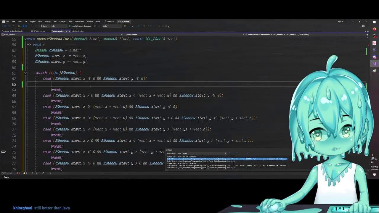 SDL3 and C++ Tutorial (To replace Lazyfoo) - Vertex (and a huge mistake of a switch statement ...