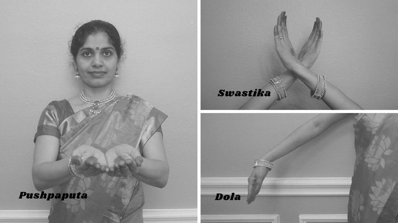 Swastika, Dola and Pushpaputa Hastas - YouTube