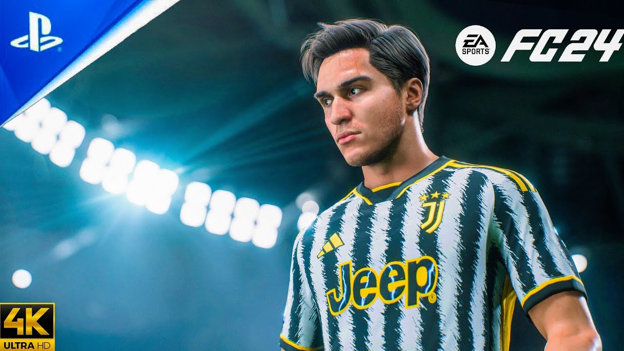 FC24 1ST Time open in Ps5 4k - YouTube