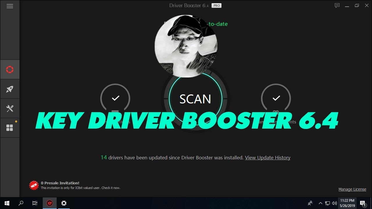 DRIVER BOOSTER 6.4 KEY ACTIVE - YouTube