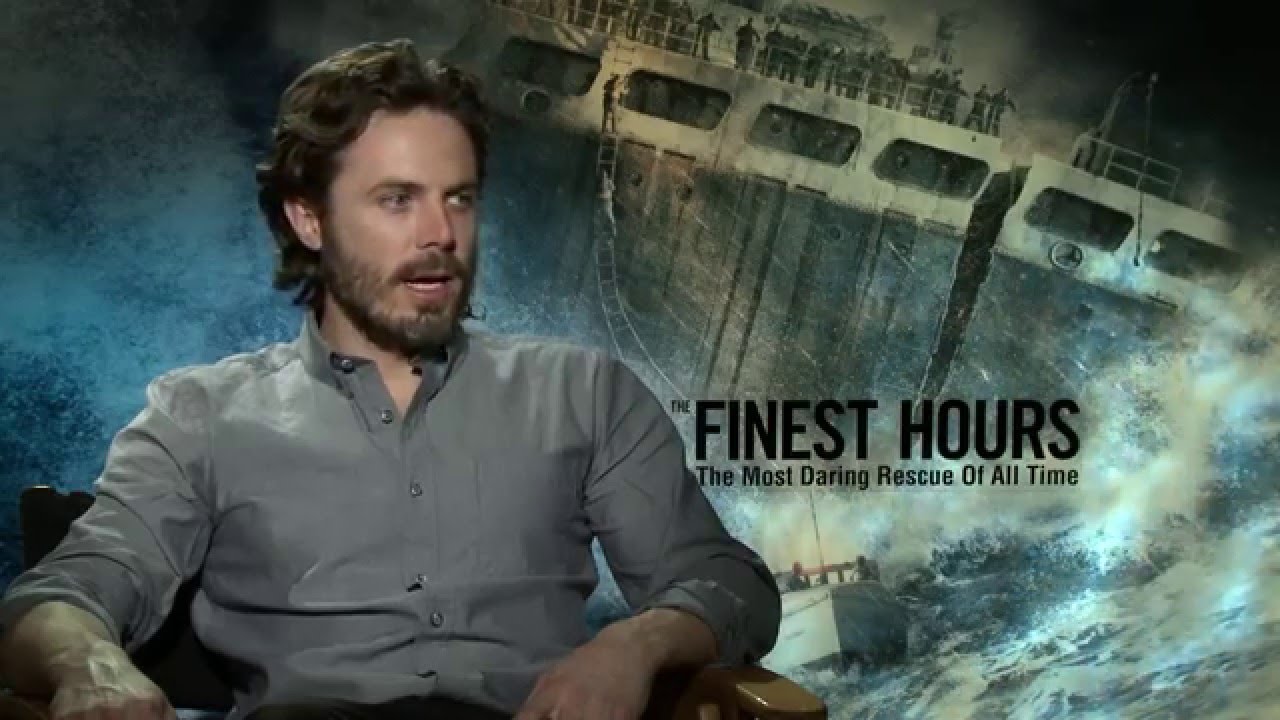 Casey Affleck on the Remarkable True Story of THE FINEST HOURS - YouTube