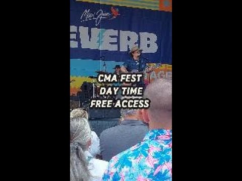 CMA FEST Collection | Day time Stages and Bars Downtown Broadway. - YouTube