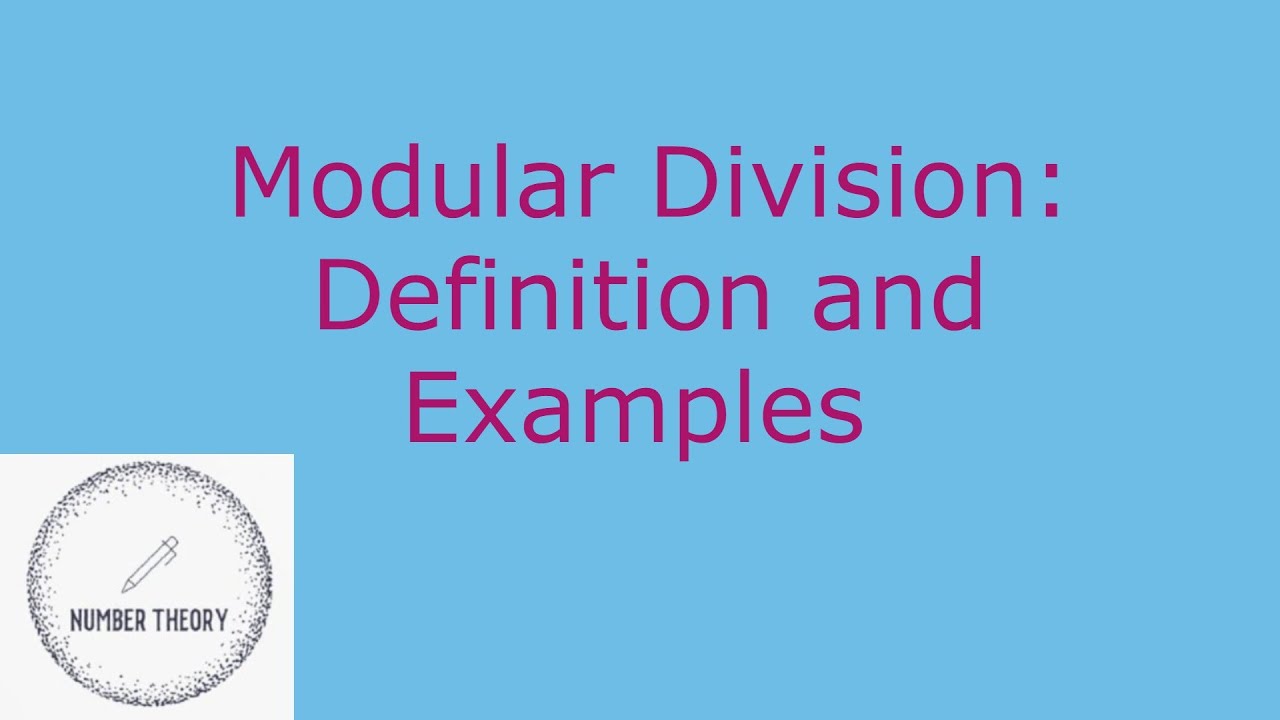 Modulo Division Definition And Examples Motivation For Modulo modulo-division-definition-and-examples-motivation-for-modulo