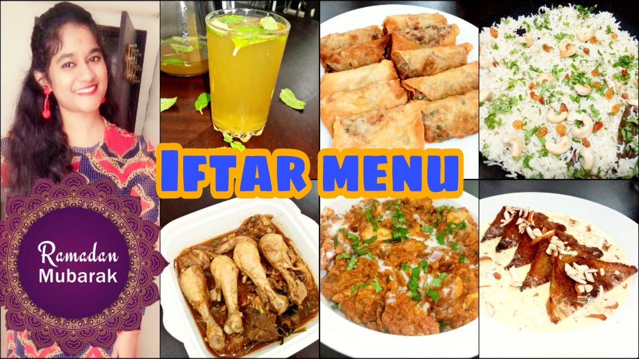 Iftar Menu/Chicken Spring roll/Chicken Handi/Ghee Rice/Chicken Curry ...