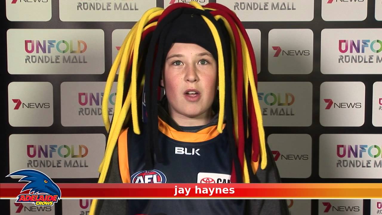 jay haynes - 7 News Crows Experience - YouTube