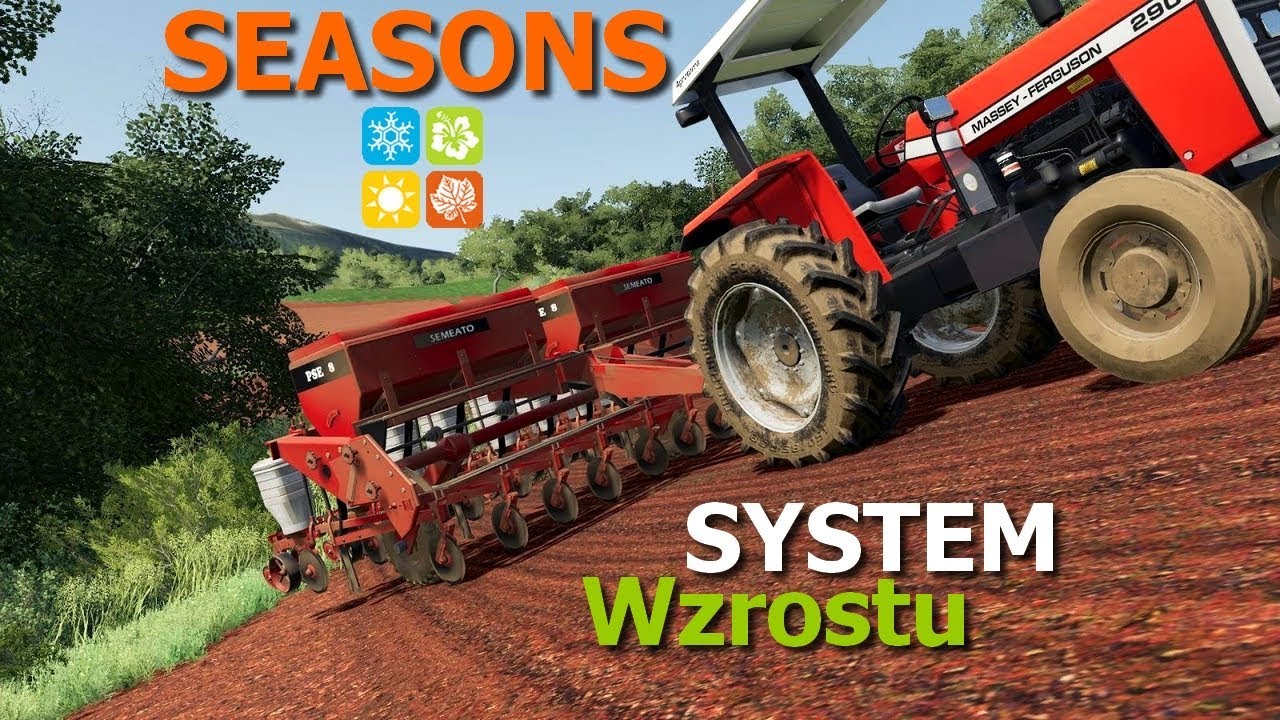 #79 FS 19 - Mod SEASONS - System 🌱 wzrostu - YouTube