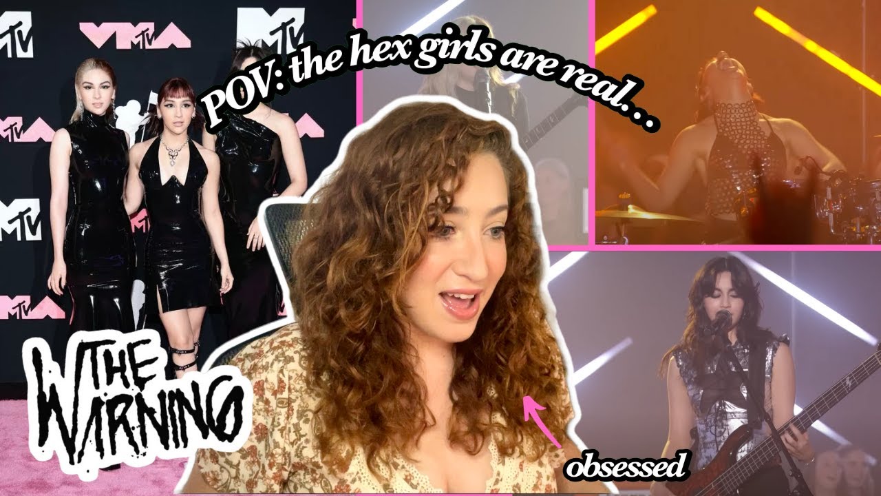 blind reaction to the warning's vmas performance | 3 sisters + hard ...