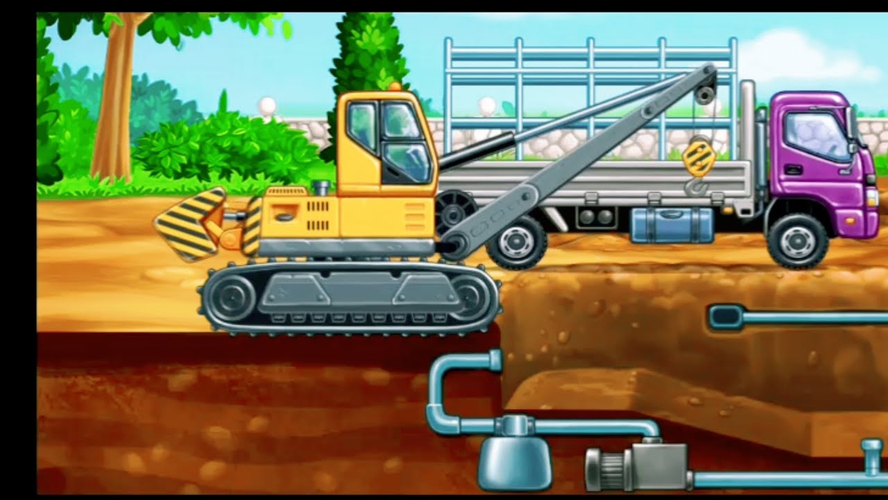 Construction Vehicles Show for Kids | Uses of Roadheader & Other Trucks for Children - YouTube