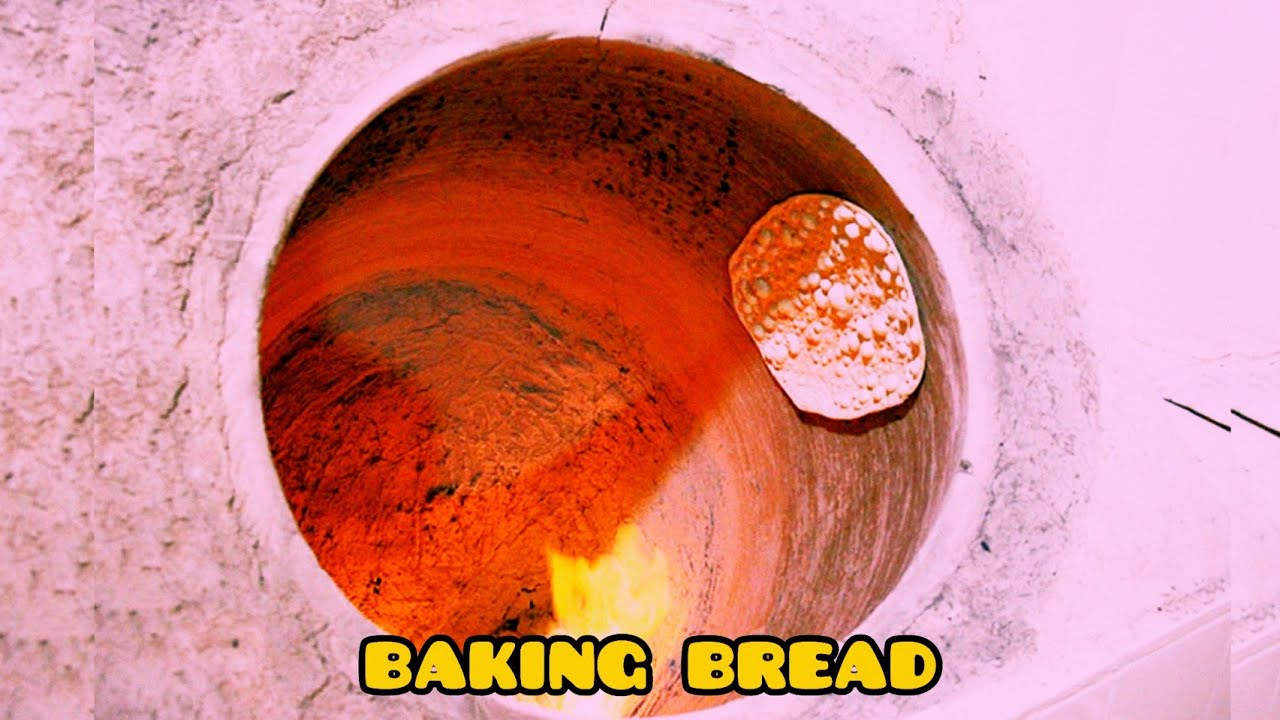 Cooking Tandoori Bread: A Delicious Clay Cooking Tradition From Iran ...