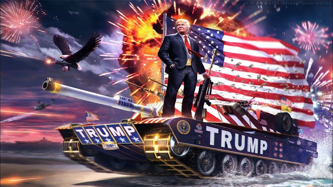Donald Trump and McDonald's Politics and Trains and Dinosaurs - YouTube