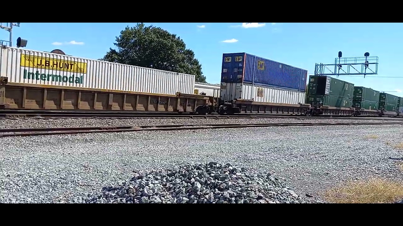 NS 287(ex NS 23N) with NS 7579 ES40DC and NS 1146 SD70ACE - YouTube