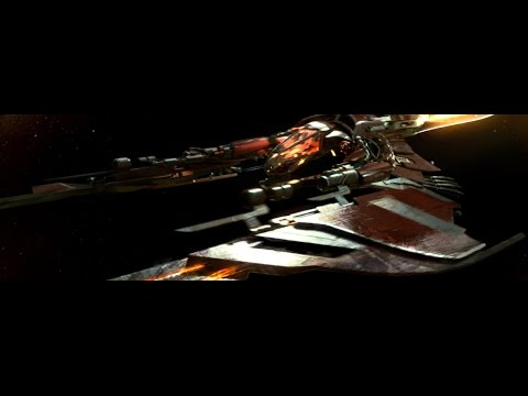 Star Citizen Vanduul Glaive in Combat [60fps] - YouTube