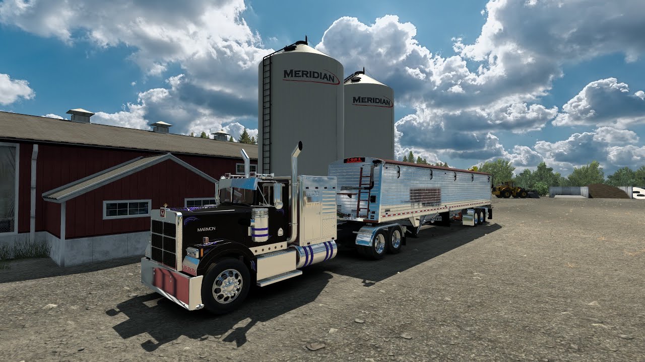 ATS Expansion Corn Haul Featuring HHC's Marmon 57P - YouTube