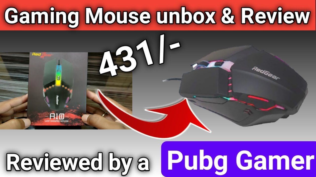 Best Gaming Mouse under 500/- only | Unboxing & Review | - YouTube