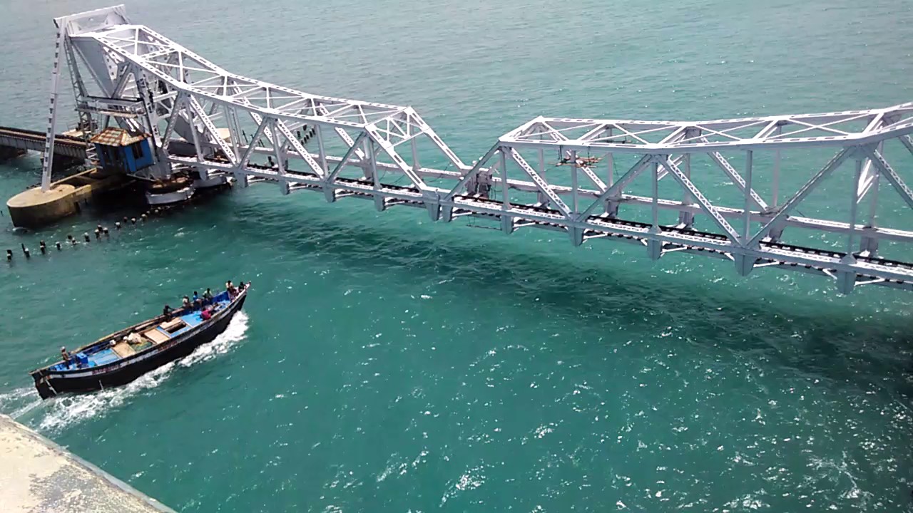 Rameswaram bridge - YouTube