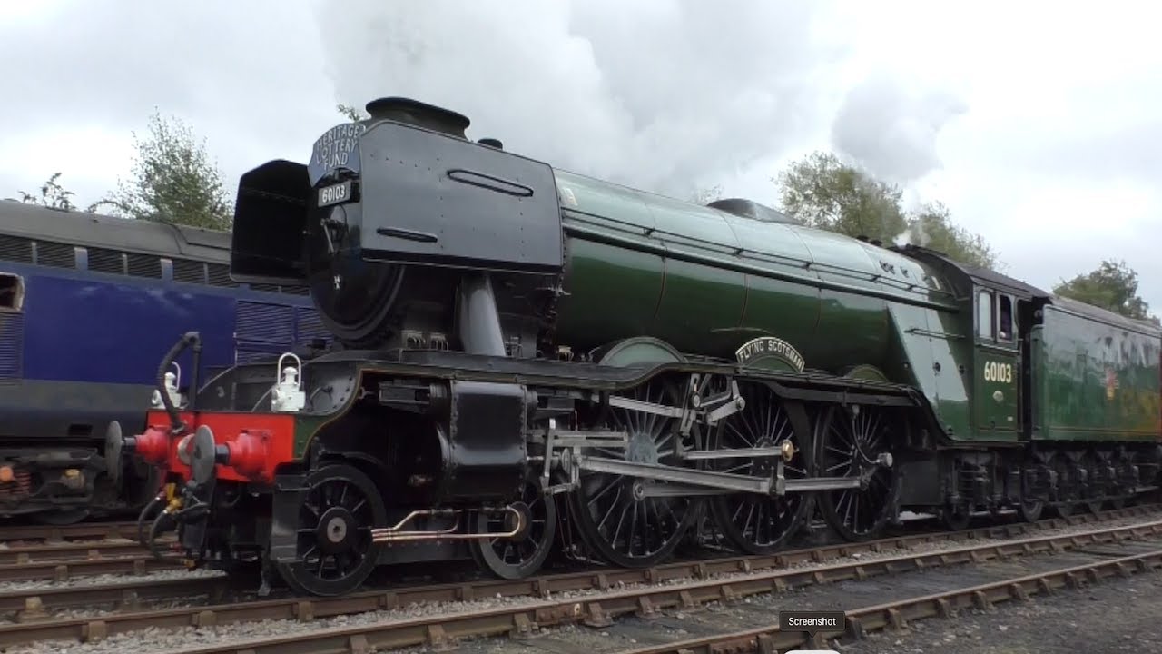 Barrow Hill Roundhouse 2017 - Flying Scotsman 60103 - Tornado 60163 ...