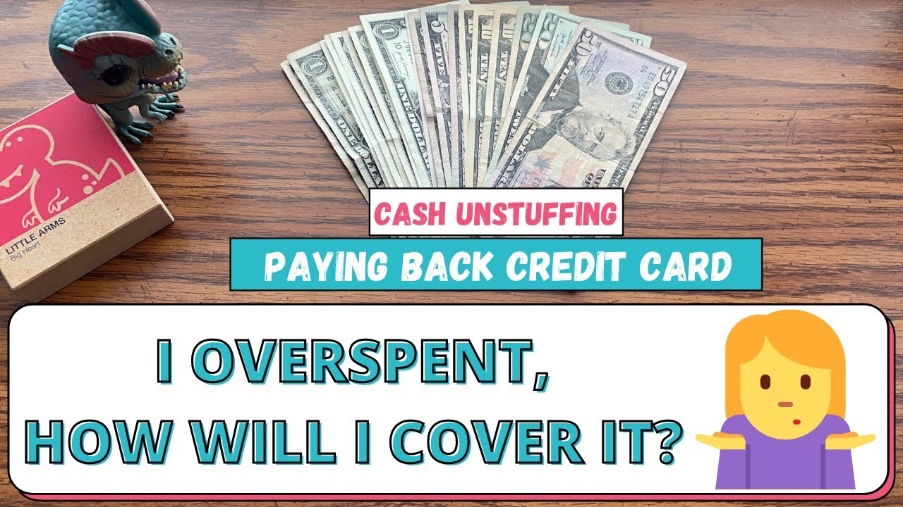 Pay Back Credit Card | Covering Spending Overages | Dino Budgets 🦖 ...