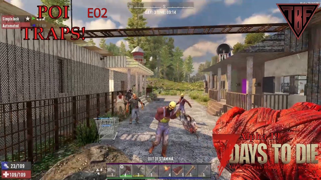 POI searches and new base! E02 Multiplayer 7 Days to Die Alpha 19 ...