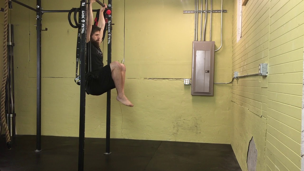 How to do a Hanging Knee Raise - YouTube