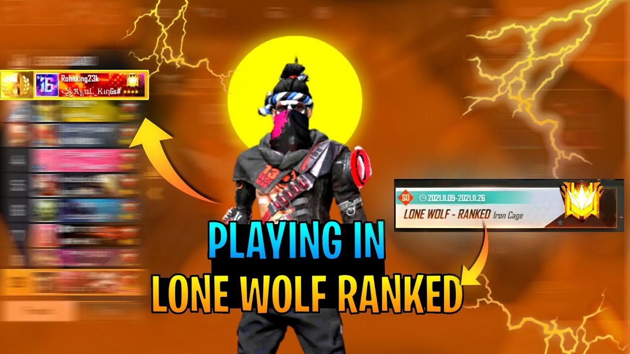 Lone Wolf Ranked Push Going Region Top 1 Rohitking Is Live Youtube