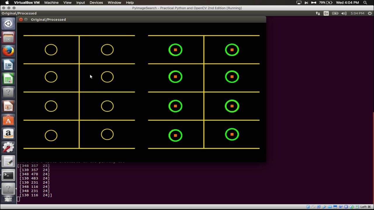 Using OpenCV to identify available parking spots - YouTube