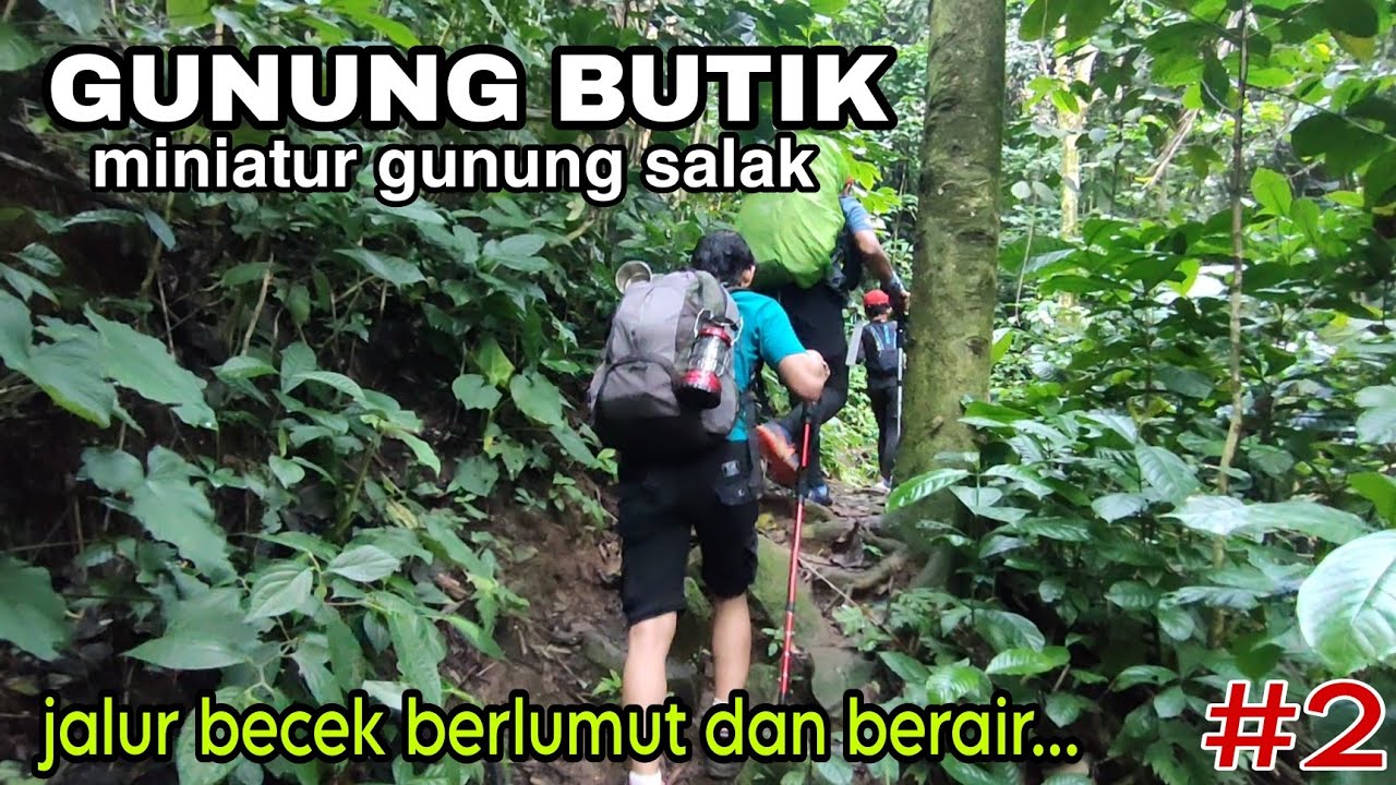 gunung butik miniatur gunung salak part 2 - YouTube