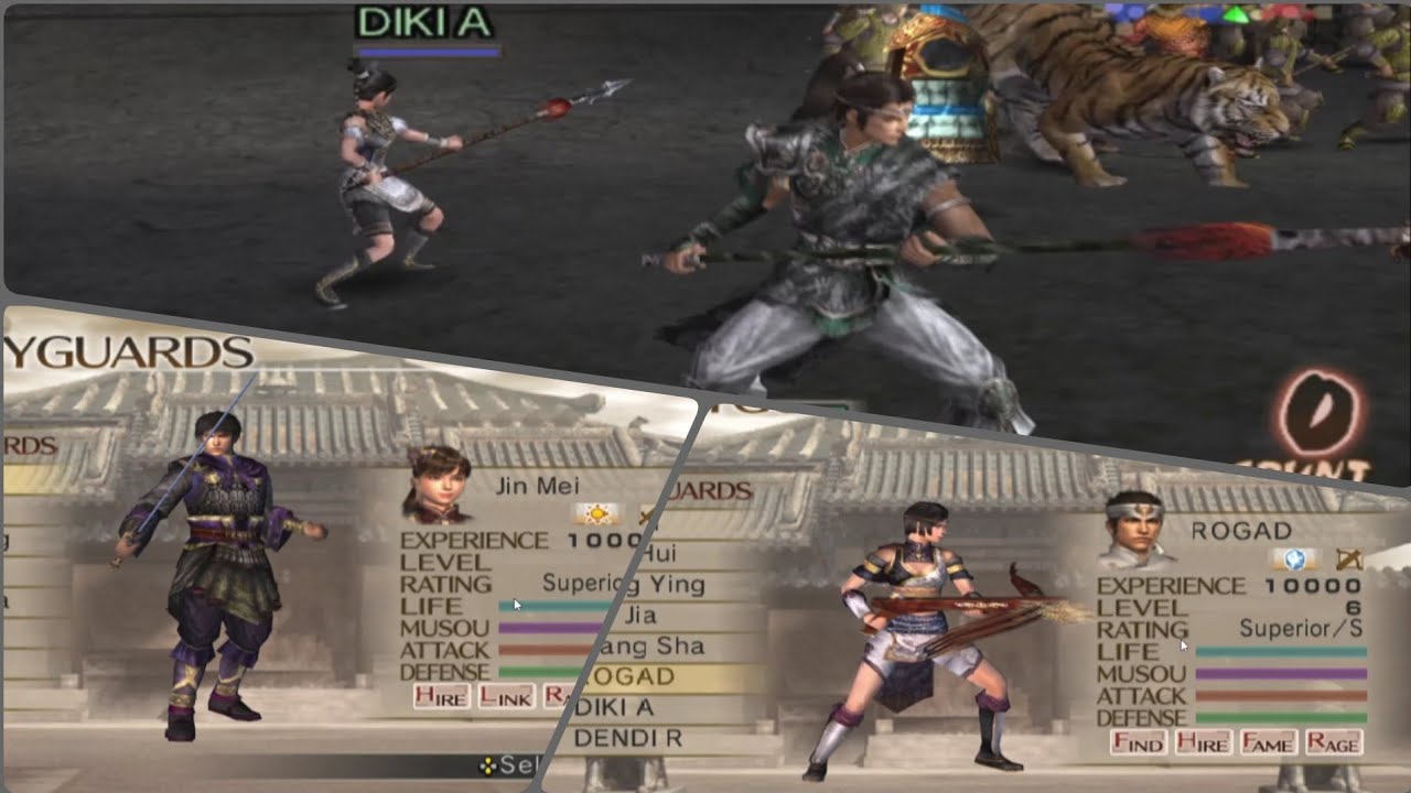 Bodyguard Costume Bundle !! - Dynasty Warriors 5 - YouTube