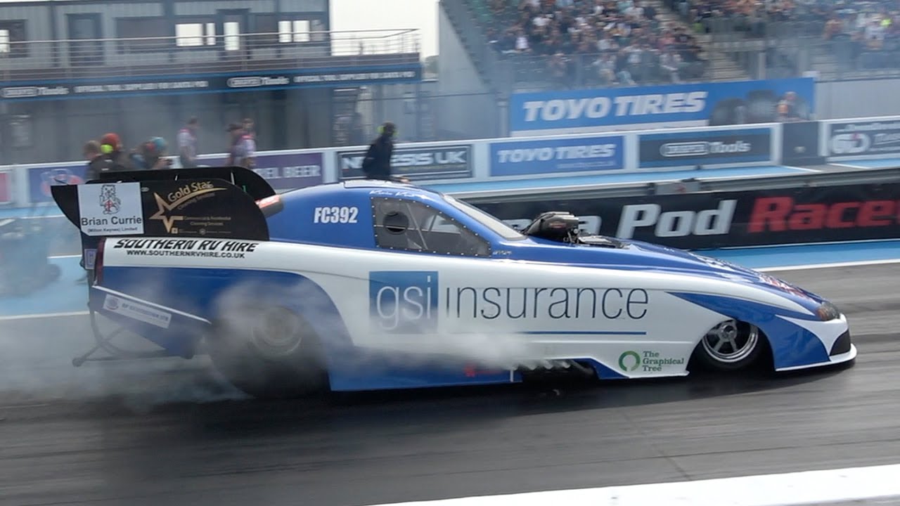 NITRO BURNING FUNNY CARS MAKE THE GROUND SHAKE - YouTube