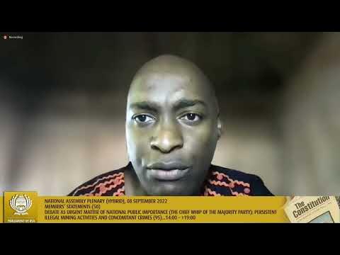 ATM President Vuyolwethu Zungula - Debate as Urgent Matter of National Public Importance ...