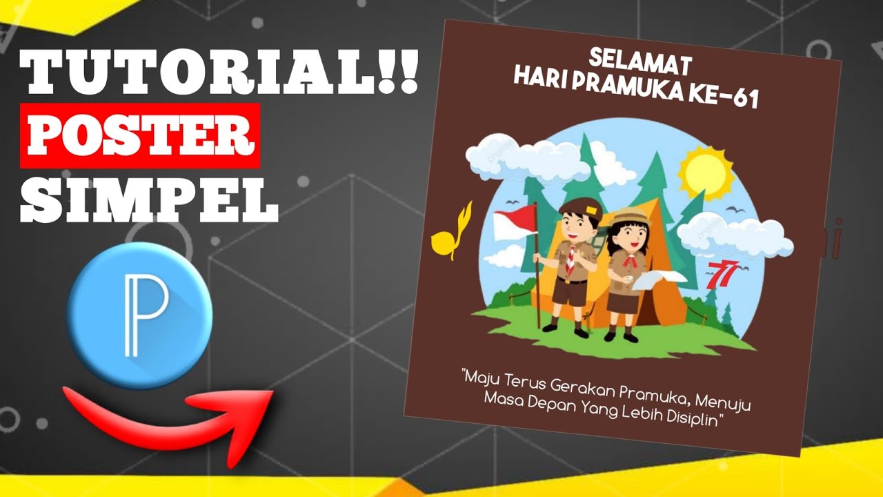 Tutorial Membuat Poster Mudah Menggunakan Aplikasi Pixelab Youtube