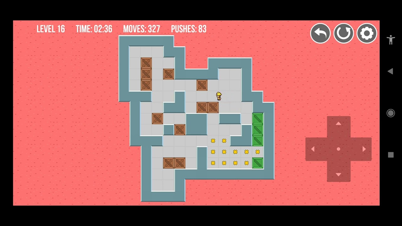 Sokoban Original Level 16 - YouTube