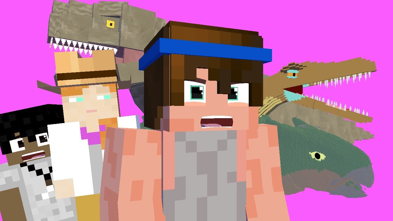 CAMP CRETACEOUS 2 MUSICAL MINECRAFT VERSION - YouTube