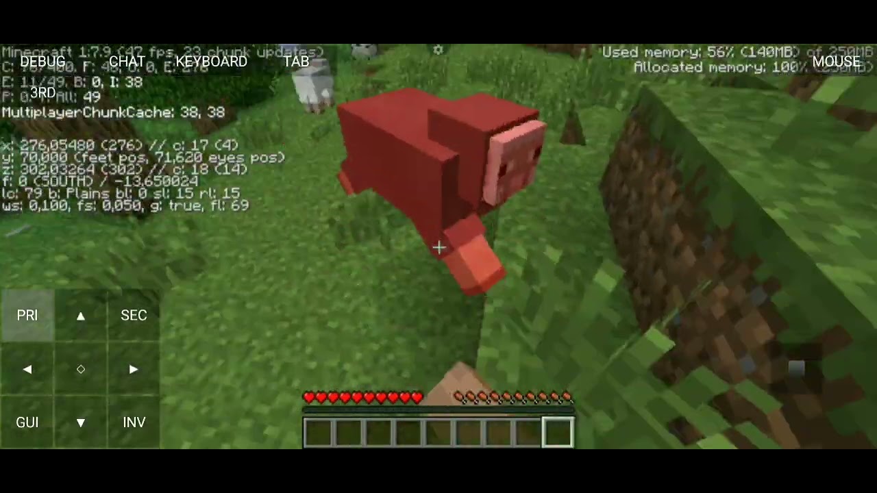 jogando Minecraft Java no celular pela primeira vez e nem trava mano confia;-; - YouTube