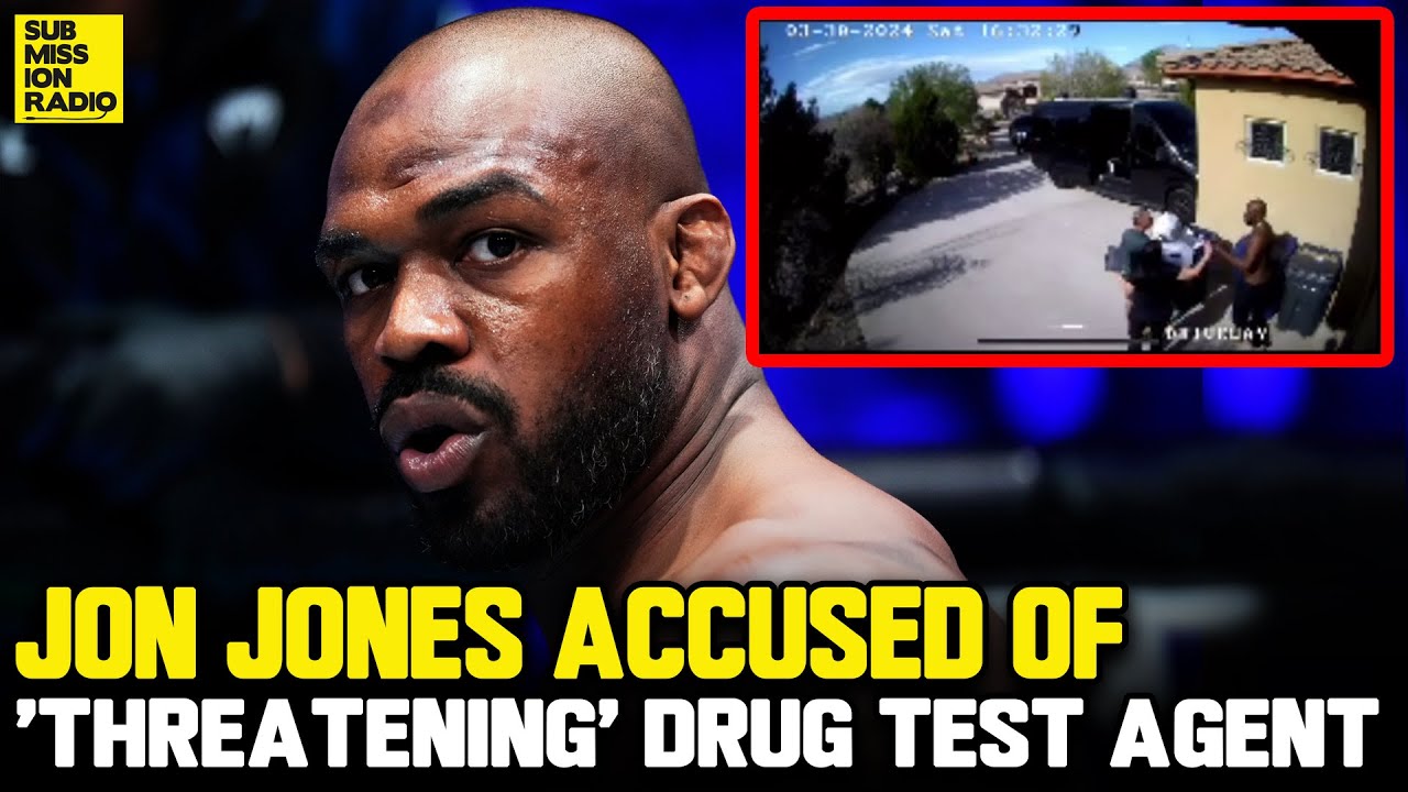 REACTION: Jon Jones Allegedly Threatened Drug Testing Agent During ...
