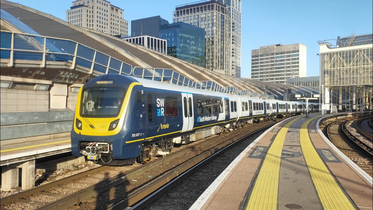 First EVER Class 701 in Passenger Service!! - YouTube