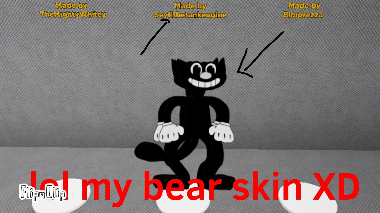 Lol my fan made bear skin in bear rp Xd ( Realy i made it ) - YouTube