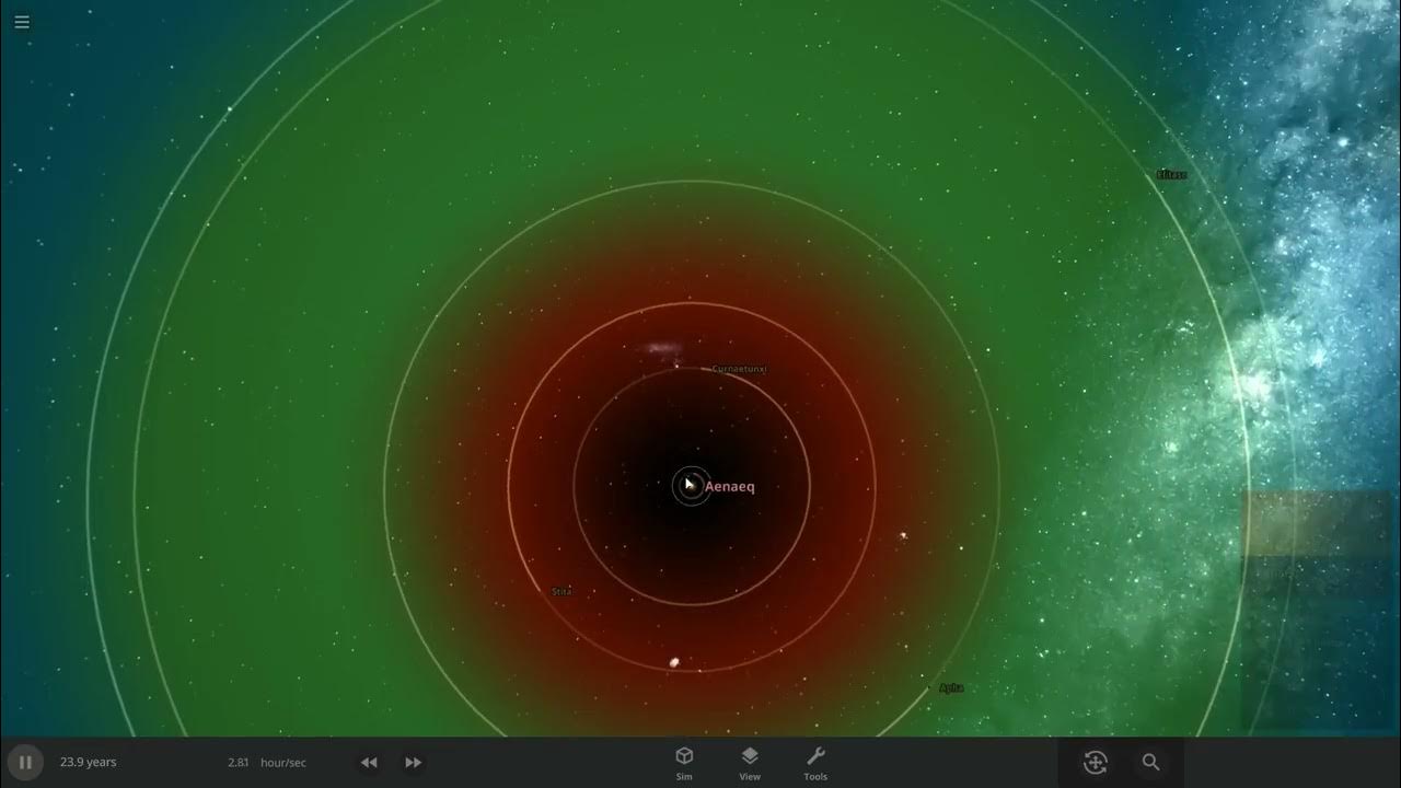 Universe Sandbox creating a custom solar system it was inspired by @Neptunian-Guy - YouTube