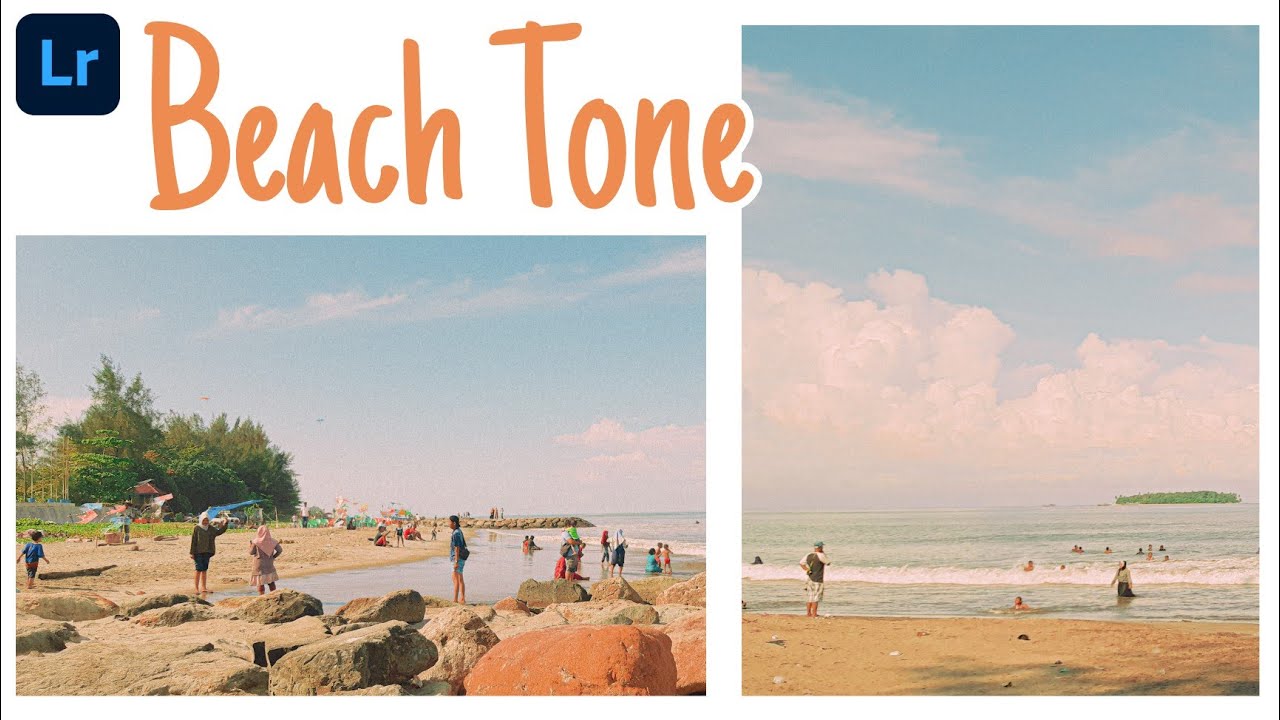 Beach Tone | Lightroom Tutorial | Free Preset - YouTube