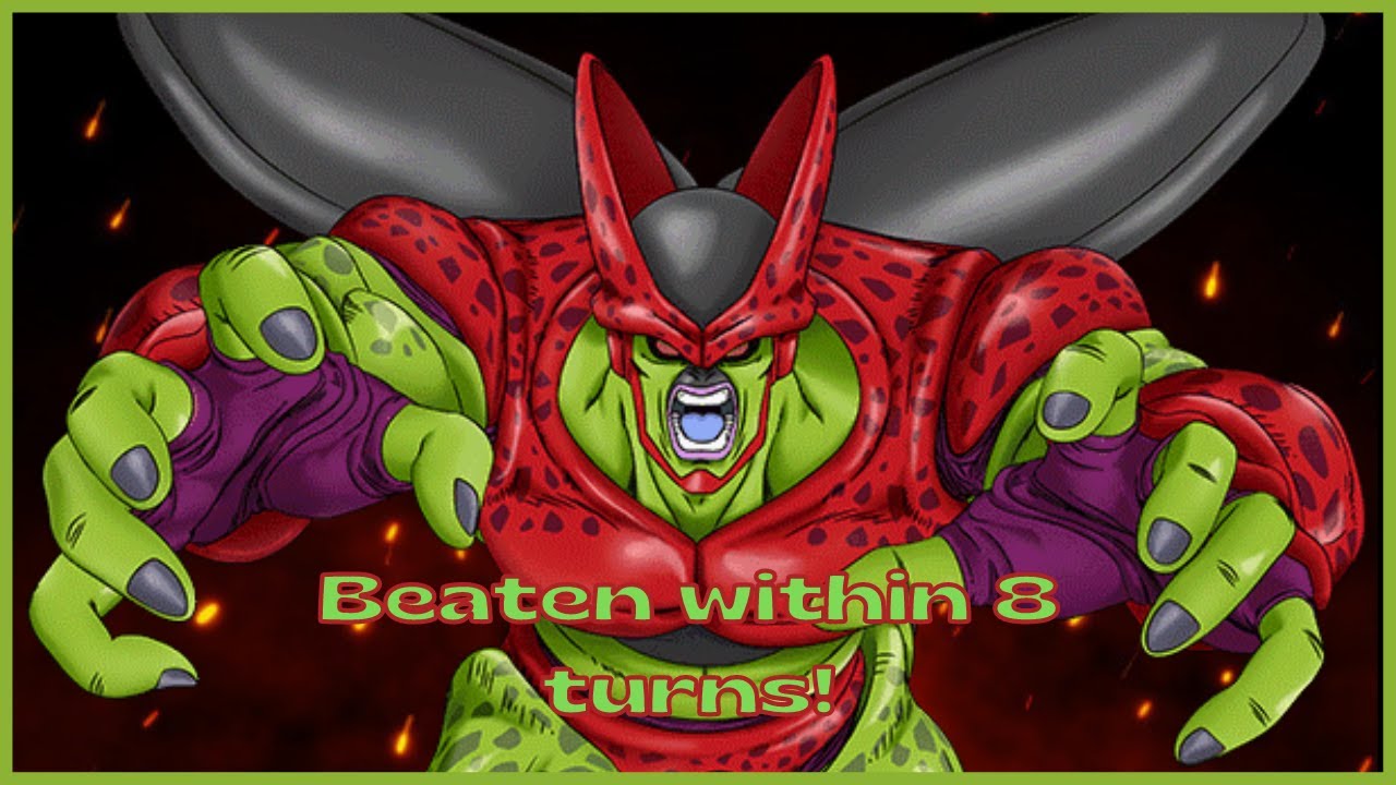 CELL MAX BEATEN WITHIN 8 TURNS! *GLOBAL* - YouTube