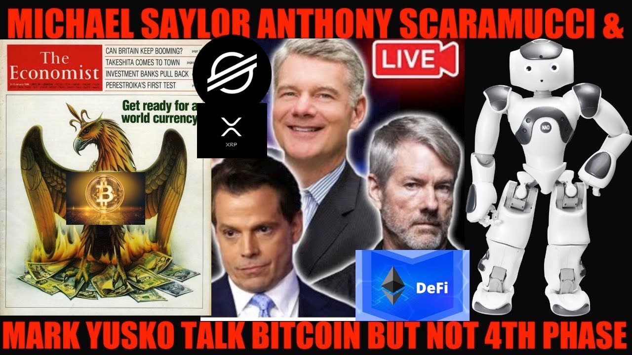 WOW! MICHAEL SAYLOR, ANTHONY SCARAMUCCI, & MARK YUSKO TALK BITCOIN BUT ...