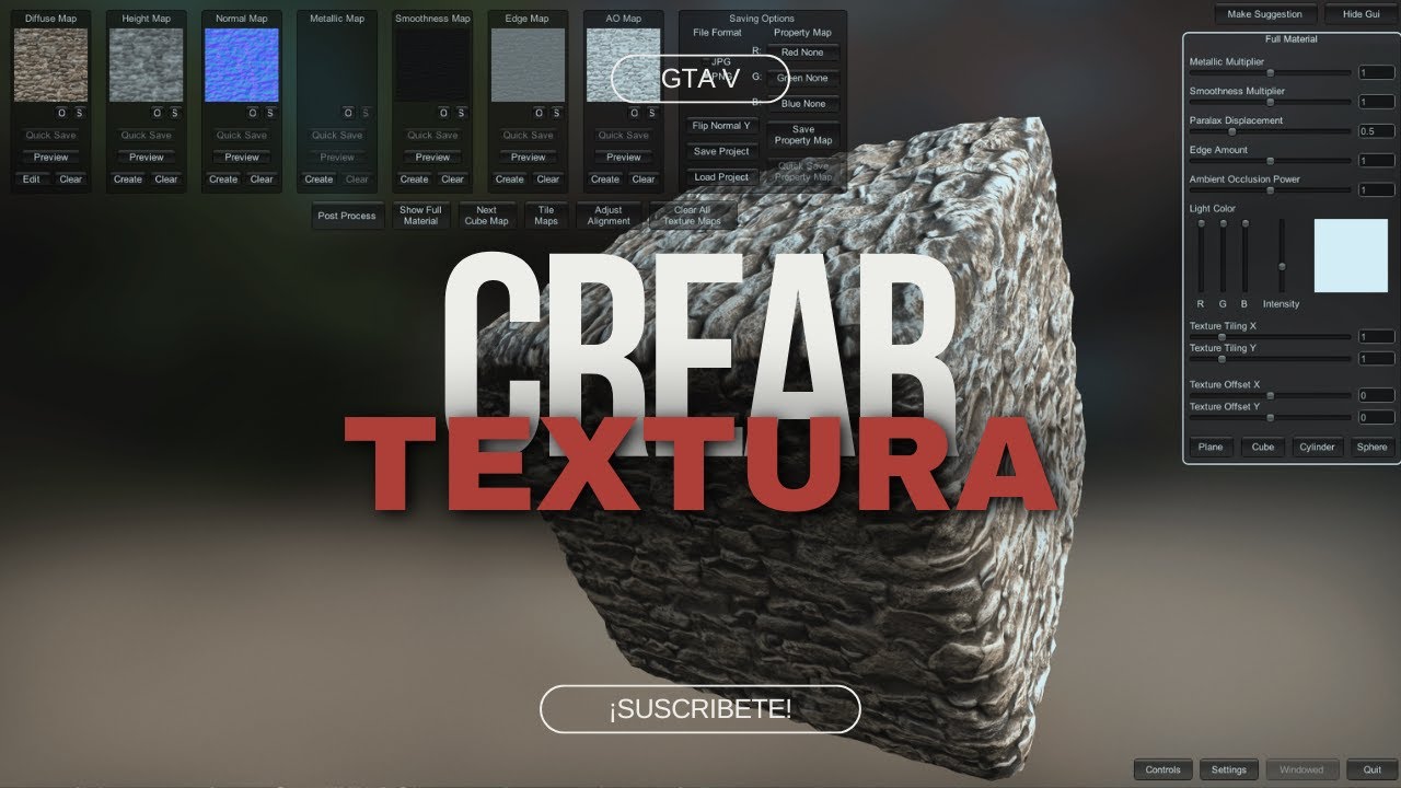 GTA V: Cómo crear texturas realistas en Blender | Sollumz - YouTube
