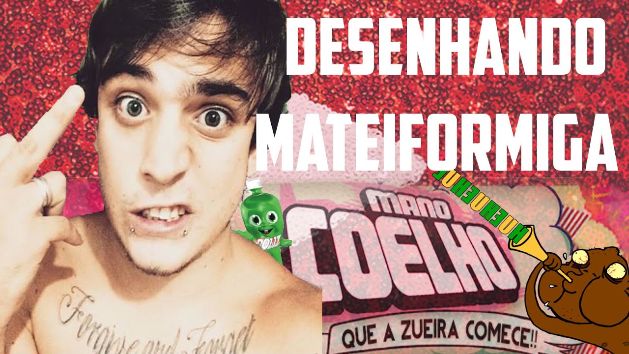 Desenhando Youtubers Guilherme COELHO MATEIFORMIGA - YouTube