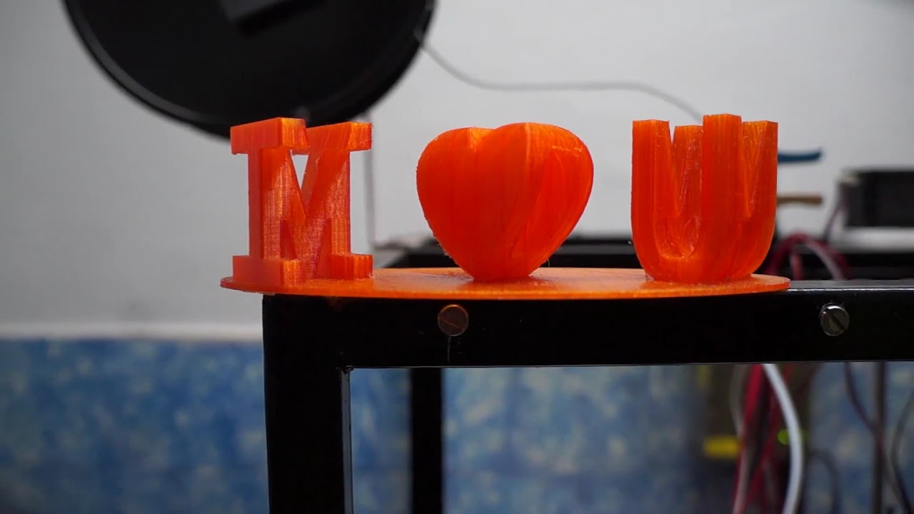 I Love Mom 3d Printed Gift YouTube I Love Mom 3d Printed Gift YouTube