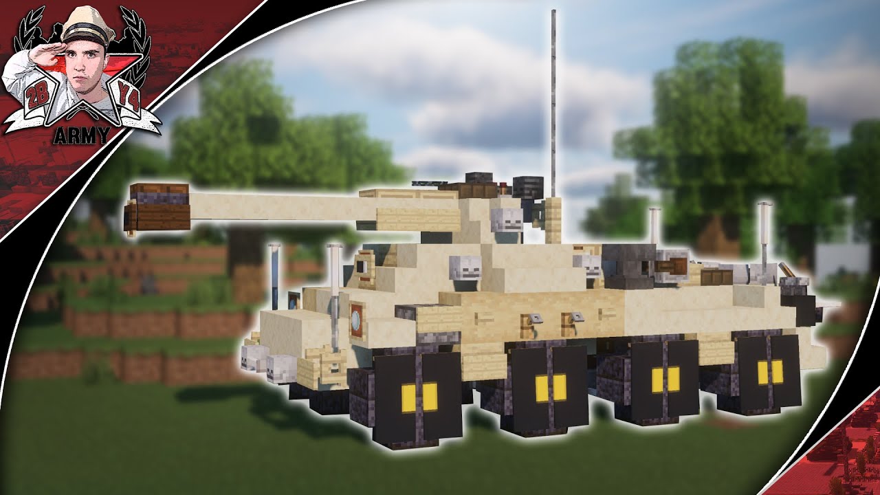 Minecraft: WW2 Sd.Kfz. 234/4 "Puma" | Armored Car Tutorial - YouTube