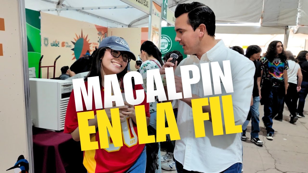 MACALPIN en la FERIA DEL LIBRO de la UABC - YouTube